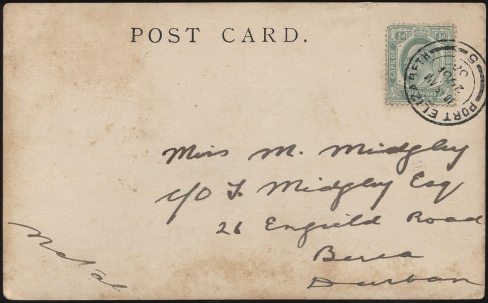 CPC. Used Union-Castle Line Postcard Royal Mail Steamer Carisbrook ...