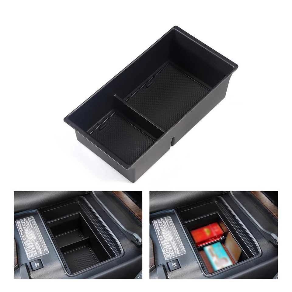 Ample Storage Space Central Console for Toyota Land Cruiser 300 LC300 ...