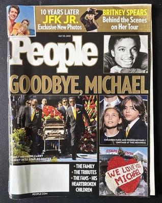 People Magazine Michael Jackson (Goodbye Michael) July 20 2009 | eBay