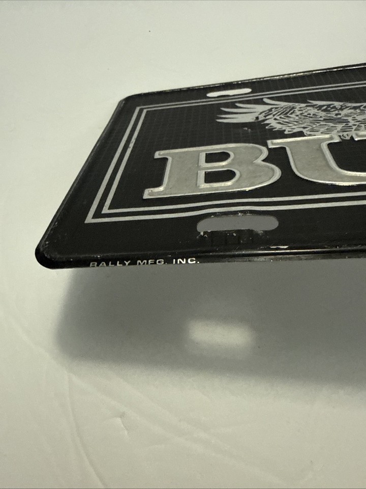 BUICK BOOSTER LICENSE PLATE HAWK FALCON EAGLE BIRD OF PREY REGAL GRAND ...