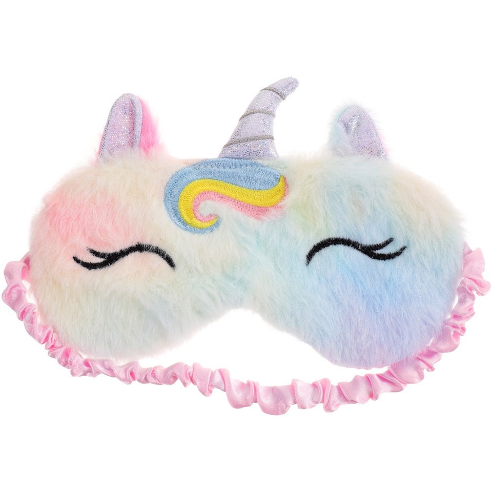 Breathable Eye Mask Sleep Cartoon Light-blocking Sleeping Childrens Eye ...