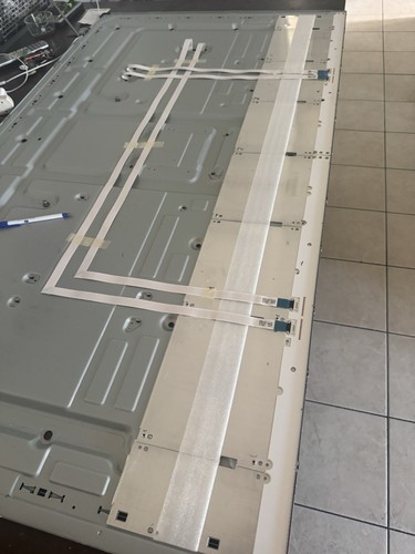 Samsung Tv Led Strip Replacement Model Qn65q7famf Used Work Condition ...