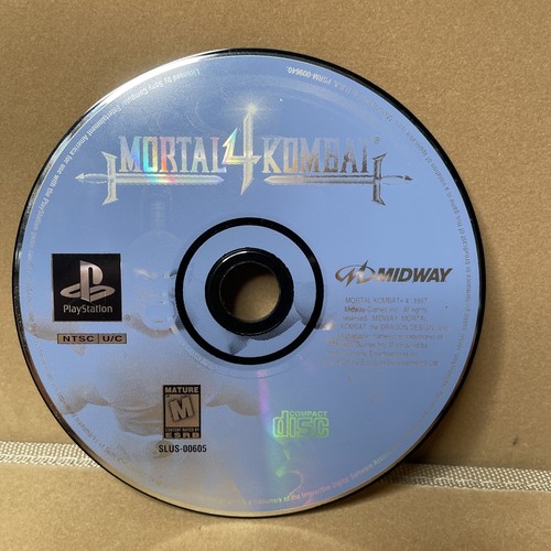 Mortal Kombat 4 PS1 Disc Only | eBay