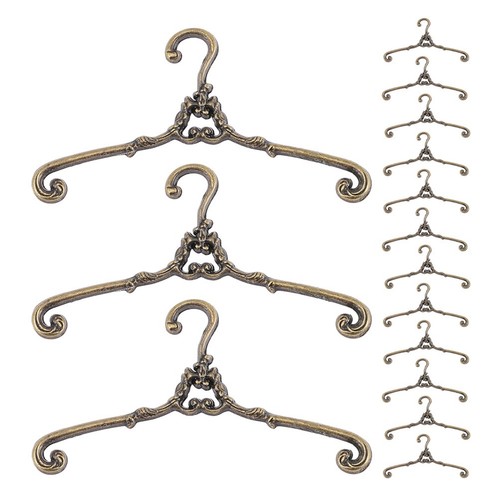 30 Pcs Mini Portant Vetement Poupee Fournitures De Maison Poupée | eBay