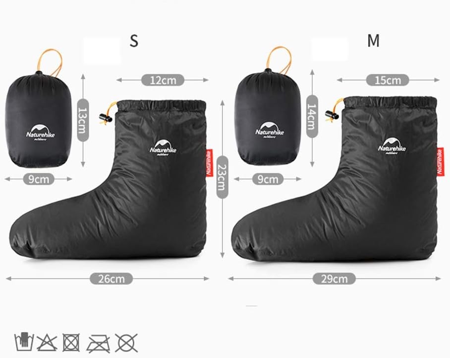 Ultralight Winter Goose Down Booties Socks Slippers Warm Soft Cozy ...