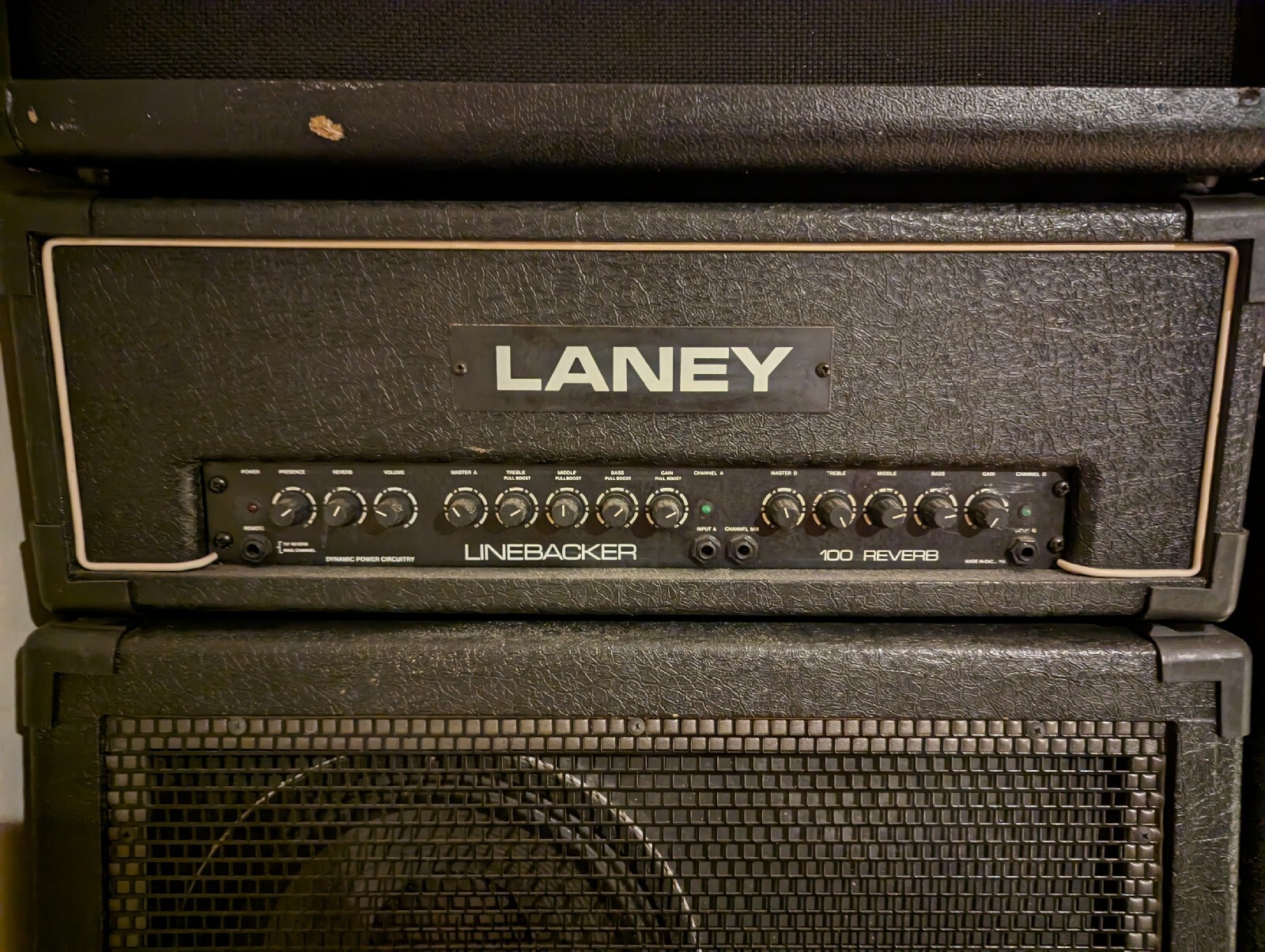 Laney Linebacker 100 Reverb Full Stack Guitar Amp | eBay UK