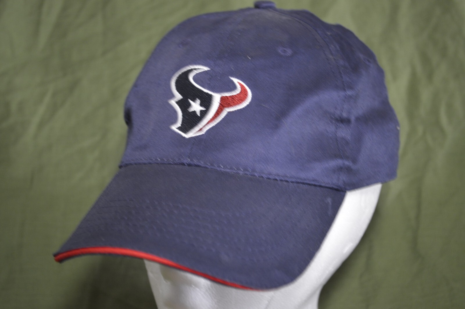 Houston Texans Basic Hat Cap Blue Miller Lite Adjustable | eBay