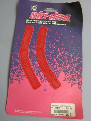 NOS Ski Doo Red Decal Reflector Kit MX Z 440 SKANDIC TOURING SLE ...