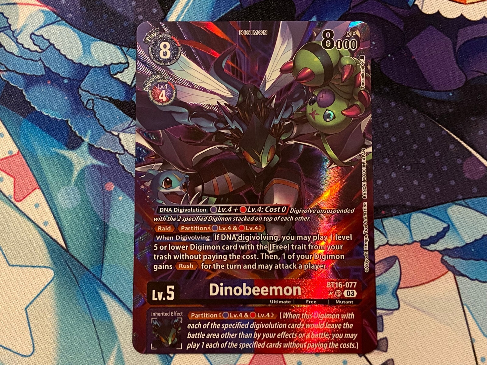 Dinobeemon Alternate Art Foil - BT16-077 - NM - Digimon TCG | eBay