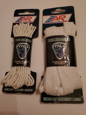 SHOOTING LACES A&R Major League Lacrosse 33" Shooting Laces plus 36 ...