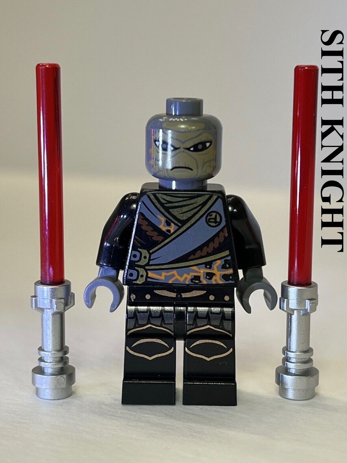 LEGO STAR WARS SITH DARK JEDI CUSTOM 100% NEW LEGO NOT A KNOCKOFF 3D OR ...
