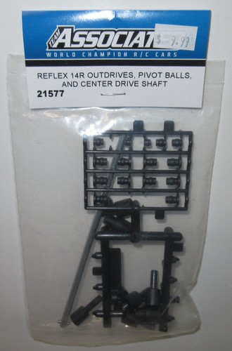 Team Associated Reflex 14R Outdrives, Pivot Balls, & Center Drive Shaft ...