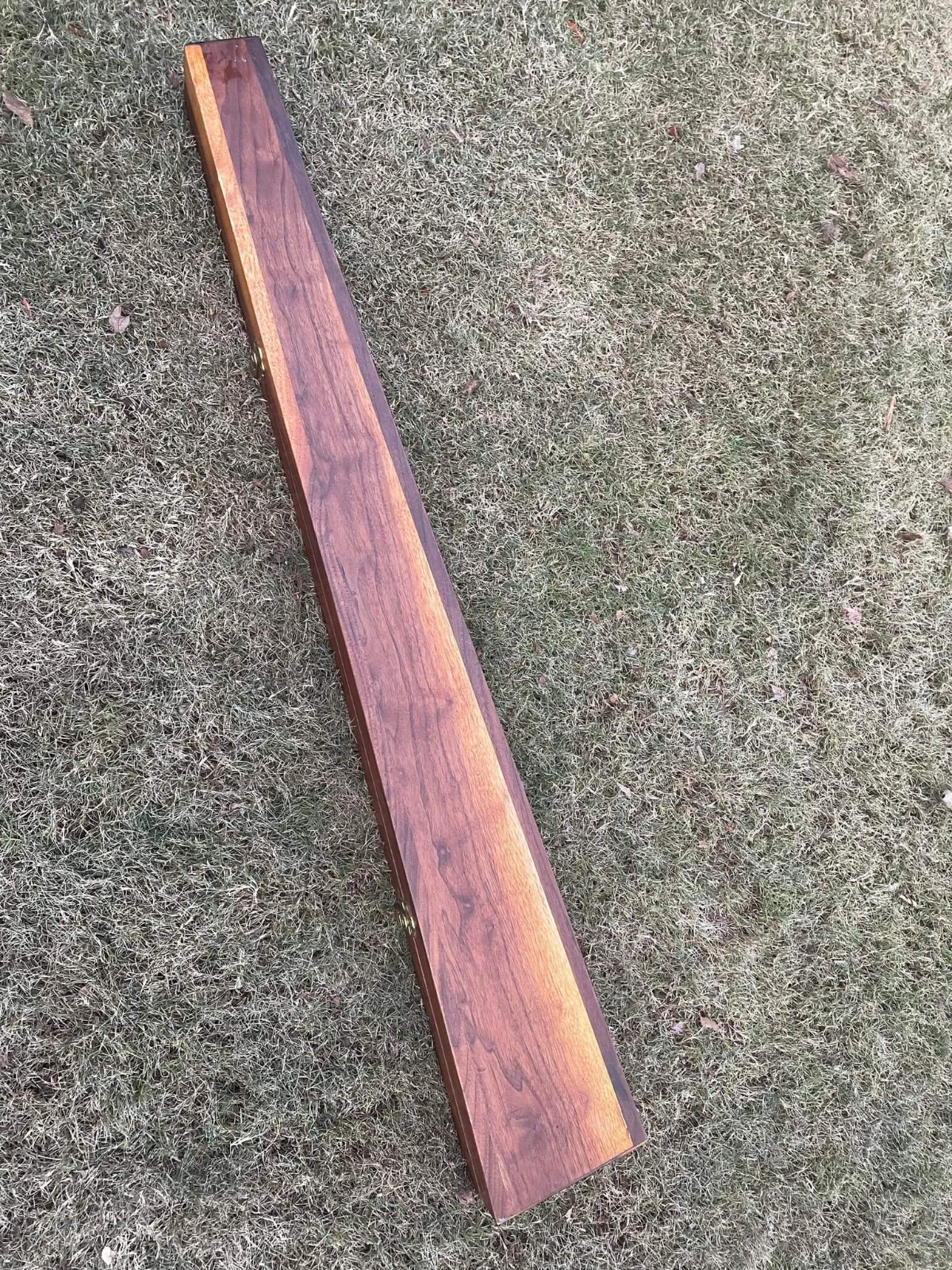 Custom made wooden gun rifle shotgun case in great condition. | eBay