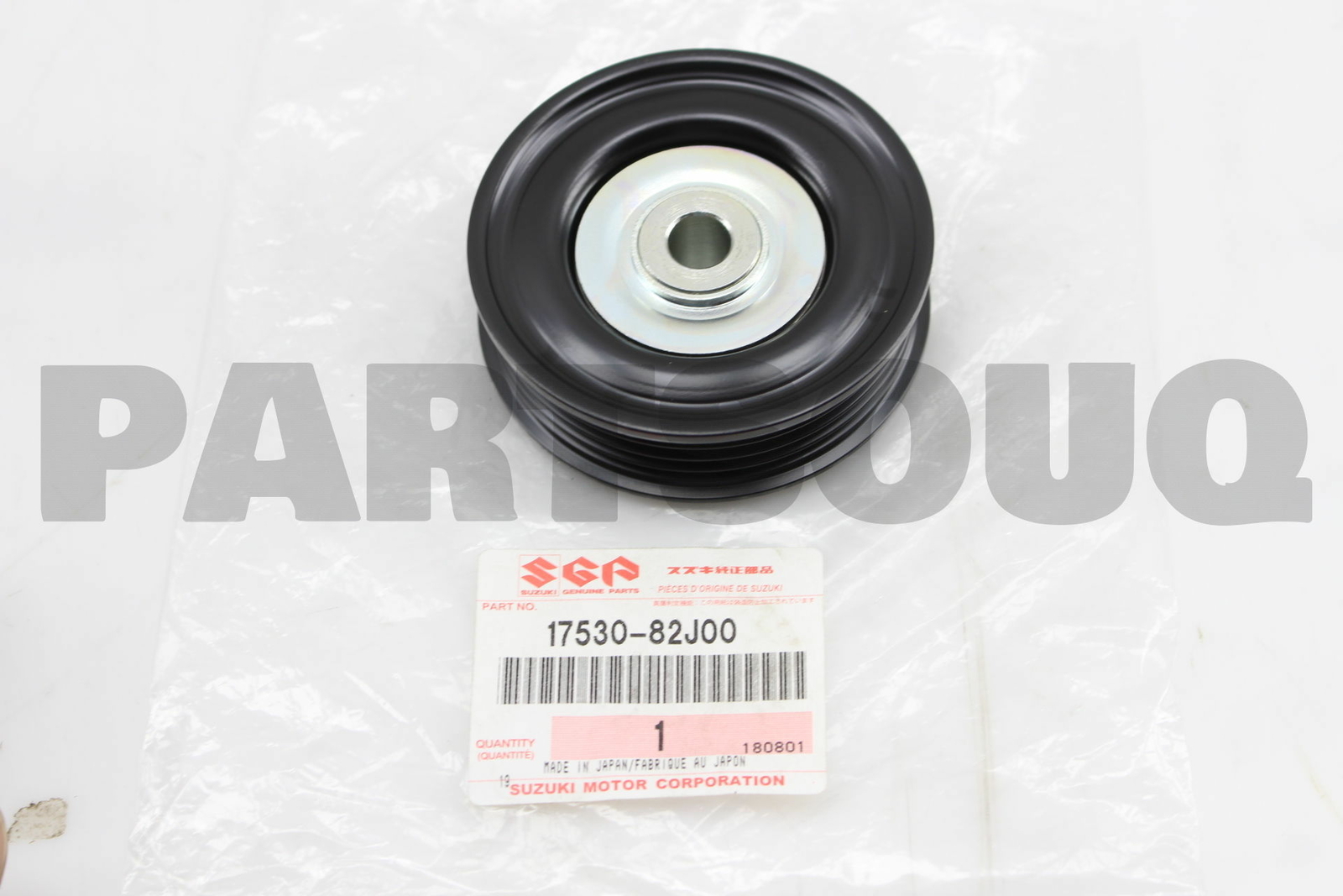 1753082J00 Genuine Suzuki PULLEY, BELT IDLER 17530-82J00 | eBay
