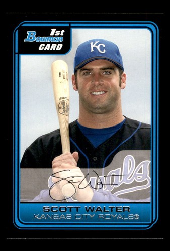 2006 Baseball Bowman Scott Walter Kansas City Royals #B3 Prospect | eBay