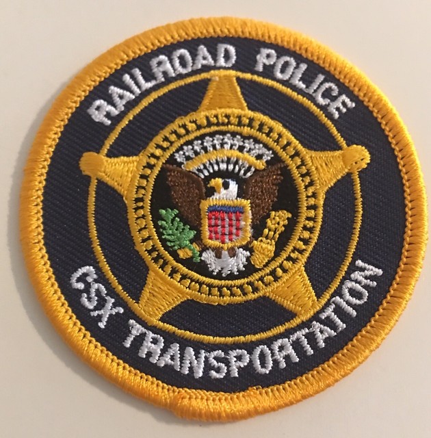 Patch- CSX Railroad Police #22366 NEW | eBay