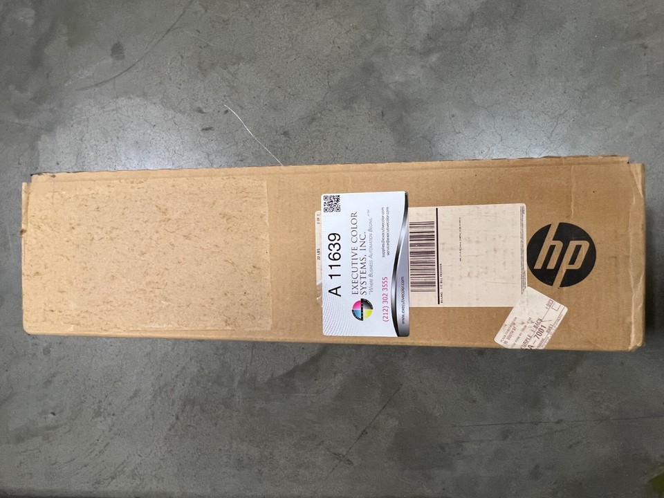 HP Bright White Inkjet Paper 24" x 500' Roll 4.7mil NEW IN BOX | eBay
