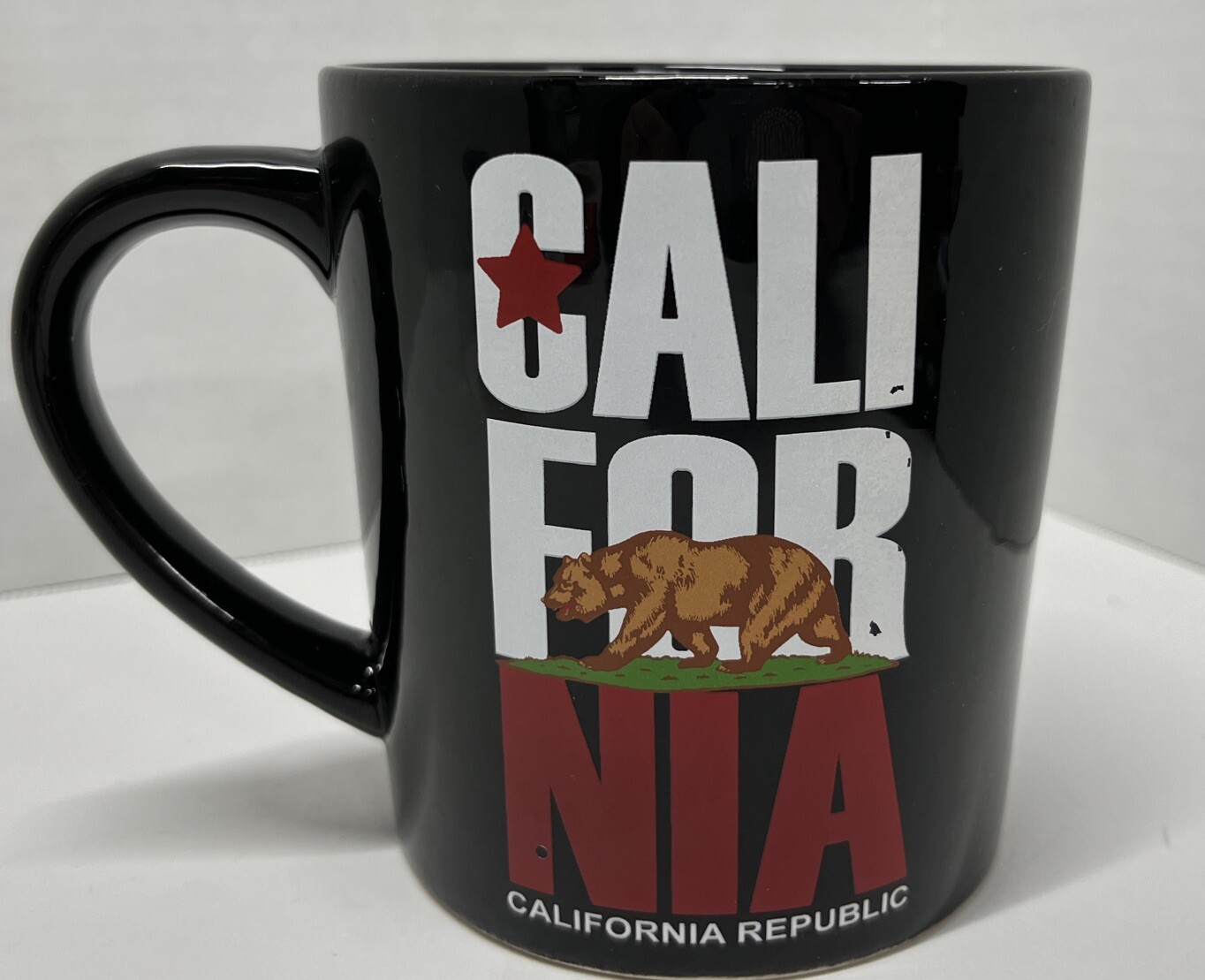 State of California Bear Design California Republic 18oz Coffee Mug ...