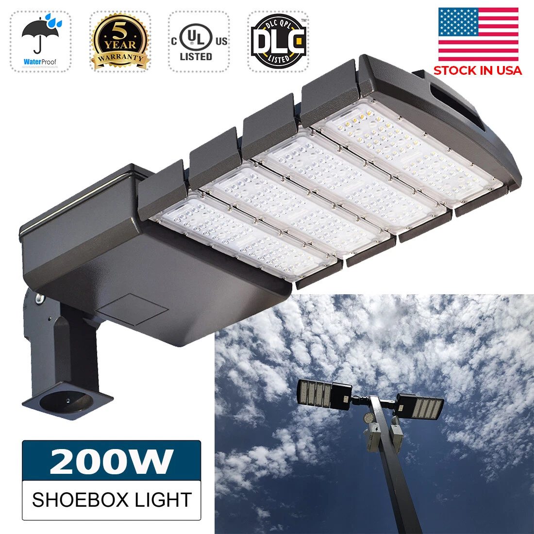 Commercial Outdoor Pole Lighting Fixtures