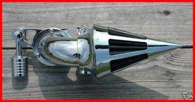 SCREAMING EAGLE STYLE SPIKE AIR CLEANER KIT CV CARB HARLEY SOFTAIL DYNA ...