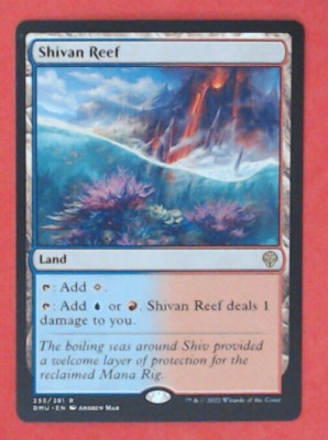 MTG Singles - Shivan Reef - Dominaria United -E55 | eBay