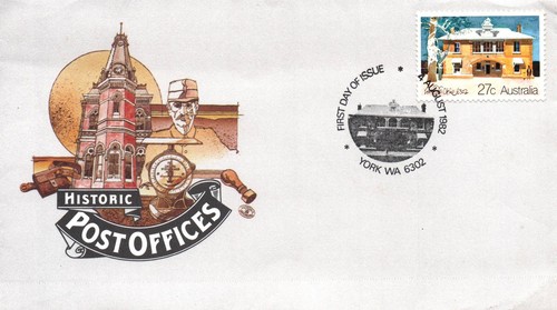 AUSTRALIA FIRST DAY COVER HISTORIC POST OFFICES 1982 | eBay