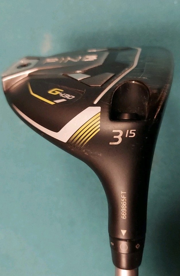 Ping G430 HL 3 wood Alta Quick Senior Shaft RH with Head cover. | eBay