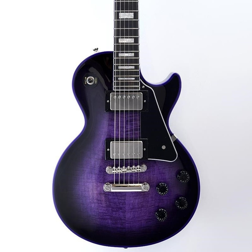 Epiphone Inspired by Gibson Les Paul Custom Widow Purple Burst Brand ...