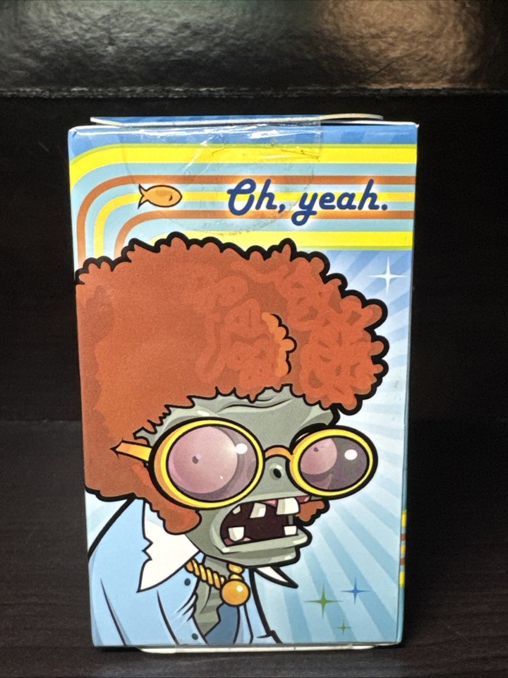 Plants Vs Zombies Disco Zombie Vinyl Figure PopCap Toy 2011 Brand New Sealed | eBay