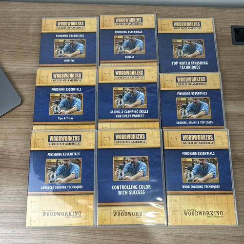 Woodworkers Guild of America 20 DVD WOOD TURNING ESSENTIALS PROJECTS ...