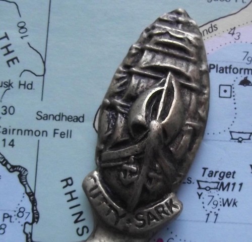 c 1930 Cutty Sark Shipping Brass Caddy Spoon | eBay