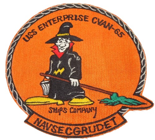 Original Vietnam War US Navy Japan Made USS Enterprise CVAN-65 Witch ...