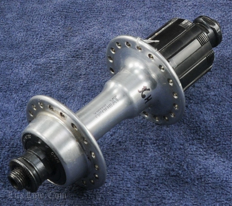 Vintage Old School Shimano MTB Bike HUBS XTR XT DX LX 32h 36h Mountain ...