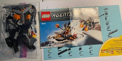 LEGO Agents Jetpack Pursuit (8631) 100% Complete No Box 673419101936 | eBay