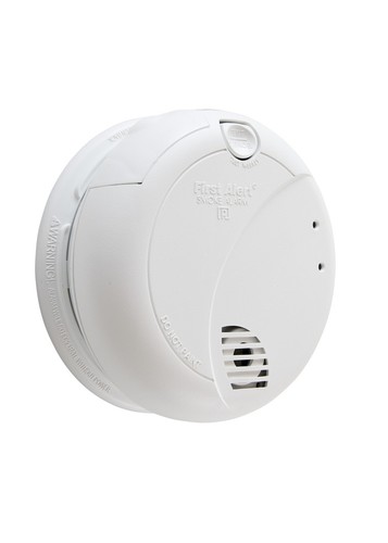 First Alert BRK 7010B Hardwired Smoke Detector with Photoelectric ...