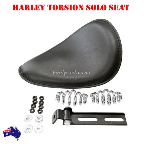 Solo Seat Torsion Springs Black Bracket Harley Sportster Bobber chopper ...