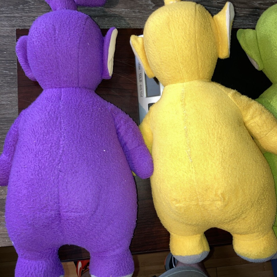 Teletubbies Set of 4 Plush Dolls Featuring 20" Po Dipsy Laa Laa and ...