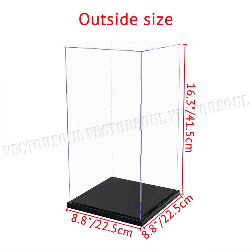 Acrylic Display Case Dustproof Box 1/6 Action Figures Large ...