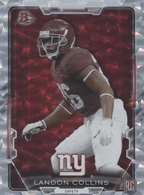 2015 Bowman - Rookies Landon Collins #38 Silver Ice (RC) for sale ...