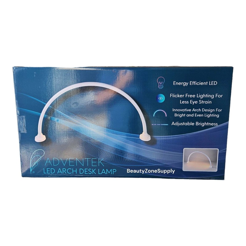 Adventek Arch LED Table Nail Lamp for salon - Manicure Light Half moon ...