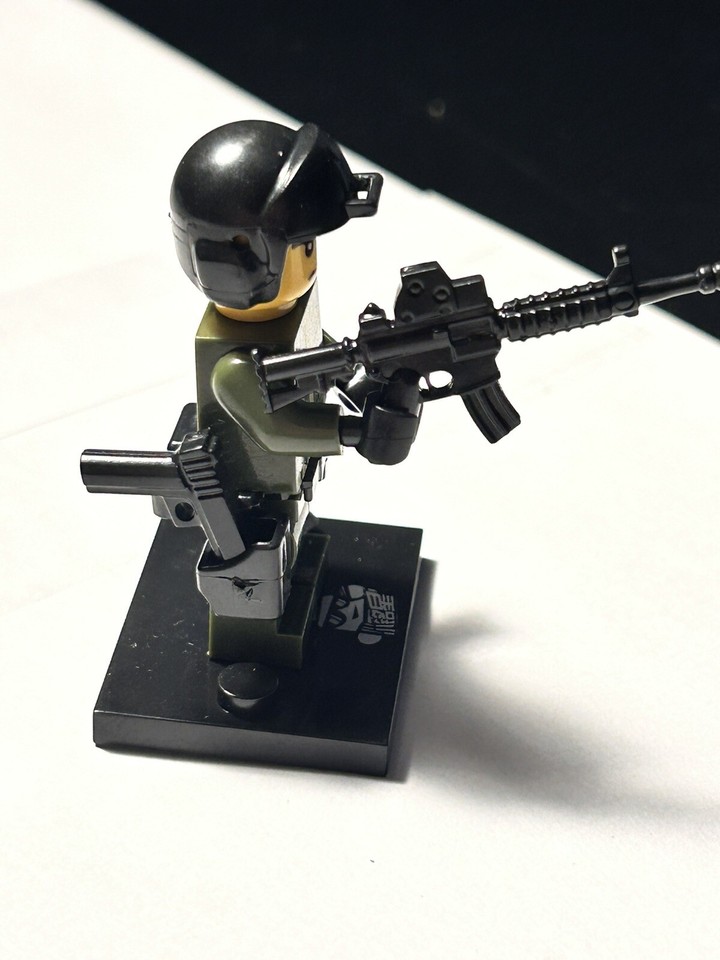 Brickarms military tactical Custom Lego Minifigure | eBay