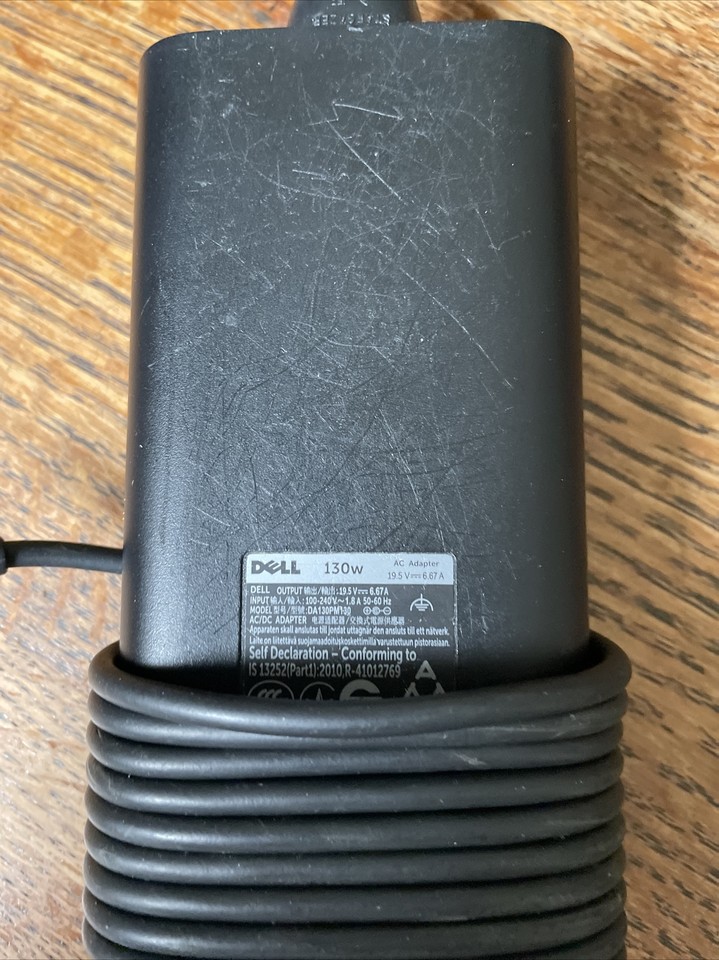 130W Dell Charger HA130PM130 DA130PM130 for Dell XPS 15 9530 9550 9560 ...