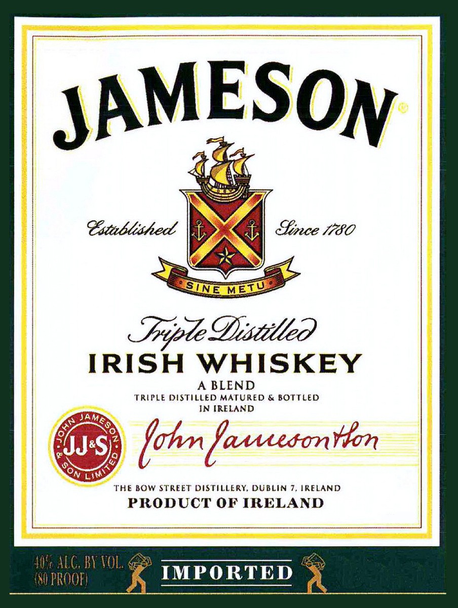 Jameson Irish Whiskey Logo Vector