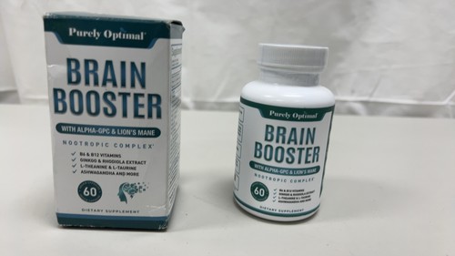 Purely Optimal Brain Supplement for Memory and Focus 60ct | eBay