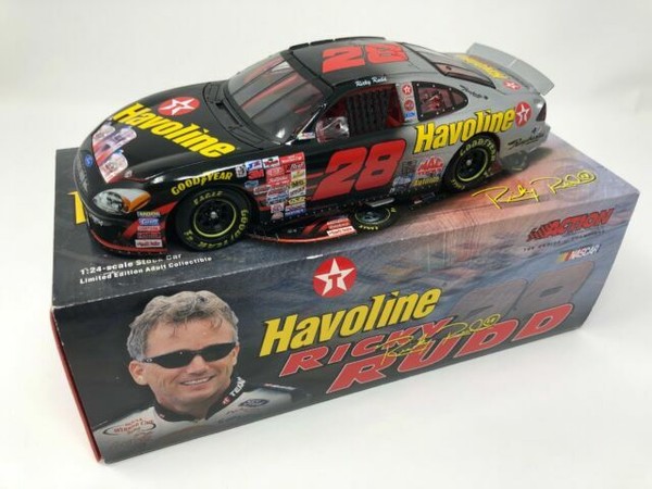 2001 Action Ricky Rudd #28 Havoline 1 24 for sale online | eBay
