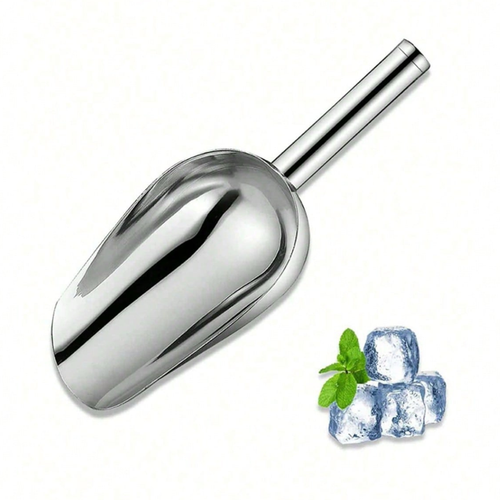 Stainless Steel Ice Cube Flour Scoop Kitchen Bar Tools Buffet Nut Grain ...