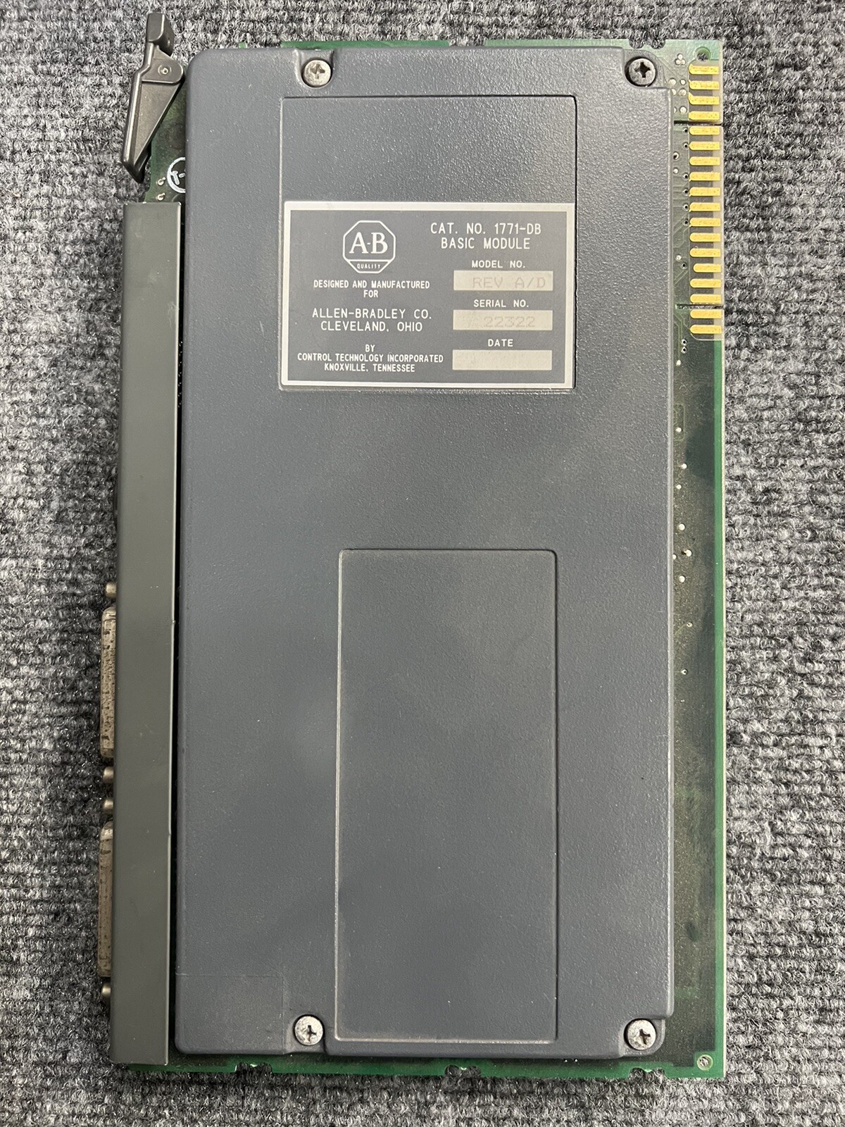 Allen-Bradley Electrical Equipment - 1771-DB Basic Module | eBay