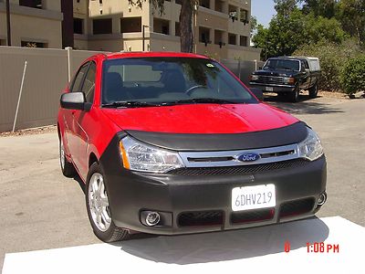 2009-2011 Ford Focus S SE Sedan Front End Mask Bra 2pc Fits | Black ...