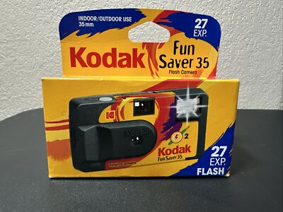 Kodak Fun Saver 35mm Single Use Film Disposable Camera EXP 02/2004 ...