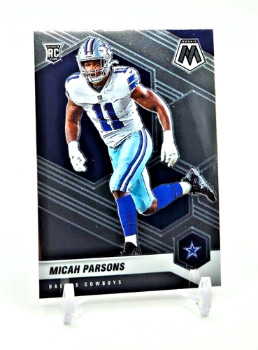 Micah Parsons ROOKIE CARD 2021 Panini Mosaic #362 Dallas Cowboys (RC ...